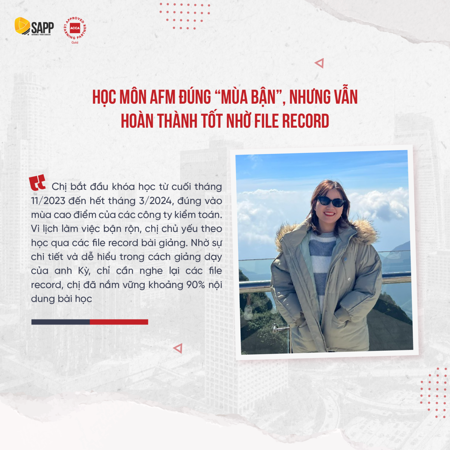 Hé Lộ Bí Kíp Ôn Tập Môn AFM Đúng “Mùa Bận” Nhưng Vẫn Xuất Sắc Trở Thành ...