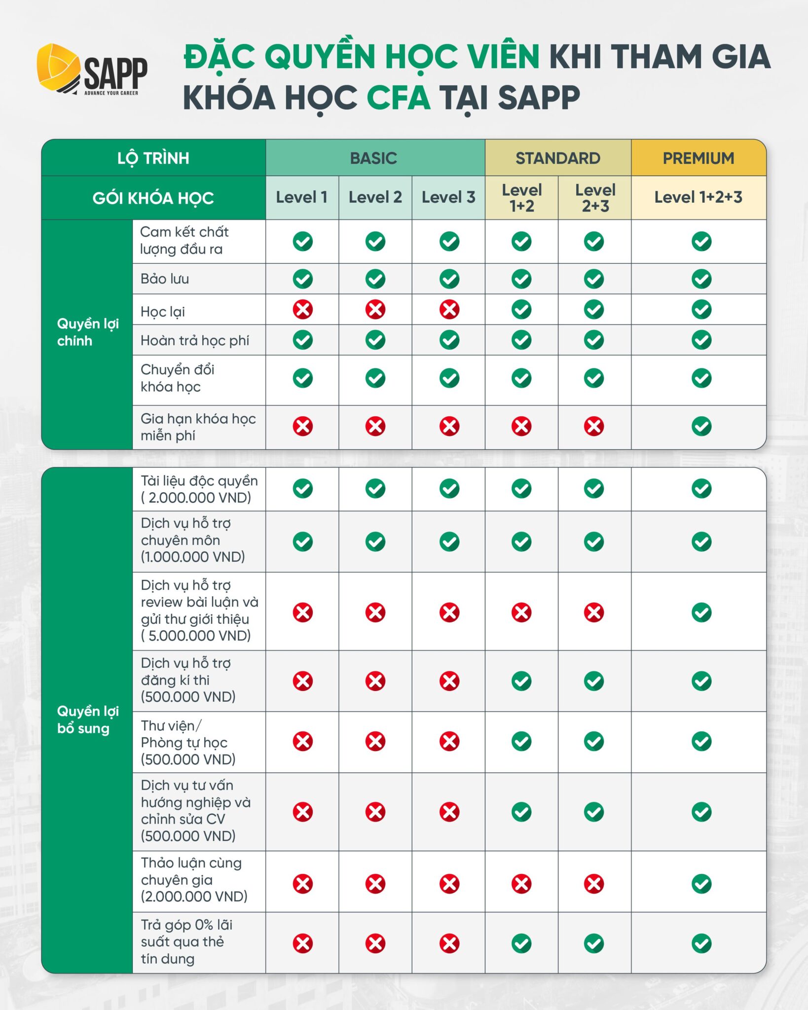 Khóa học CFA tại SAPP: Giải pháp toàn diện giúp bạn chinh phục kỳ thi ...