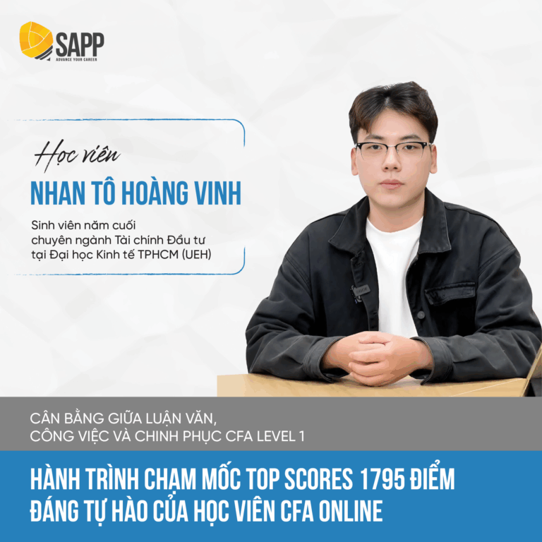 Pass CFA Level 1 với 1795 điểm ngay lần đầu – Bí quyết học ôn CFA ...