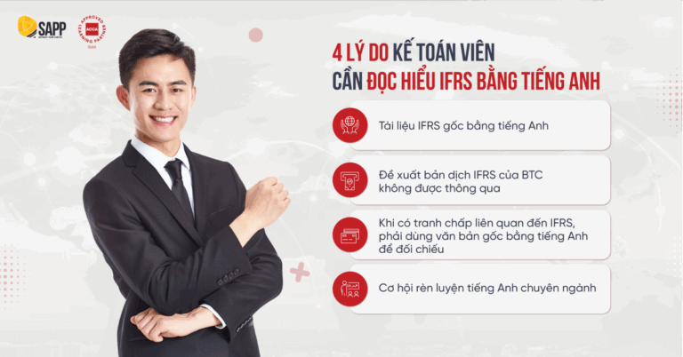 Đọc hiểu IFRS bằng tiếng Anh - Kỹ năng "then chốt" cho kế toán 2025