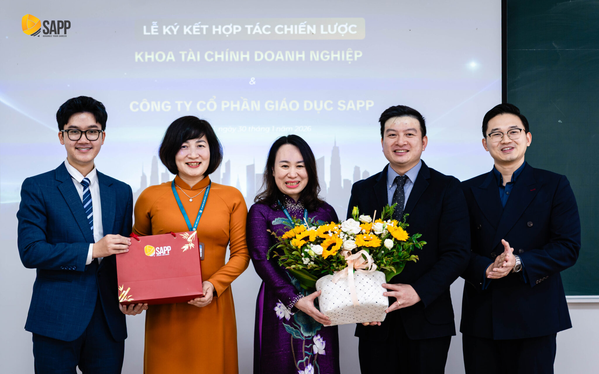 [SAPPxAOF] LỄ KÝ KẾT HỢP TÁC GIỮA SAPP EDU VÀ 03 KHOA HỌC VIỆN TÀI CHÍNH